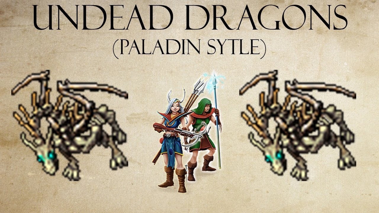 Tibia - Hunts : Undead Dragons da WOTE [Profit Full] [Paladin Style ...