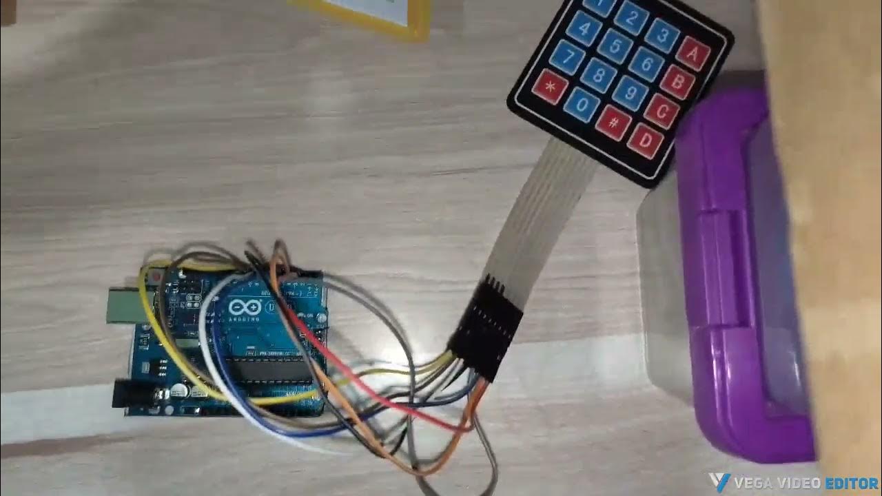 Arduino Project 74: 'Number Keypad' Created by Trishanth Kumar - YouTube