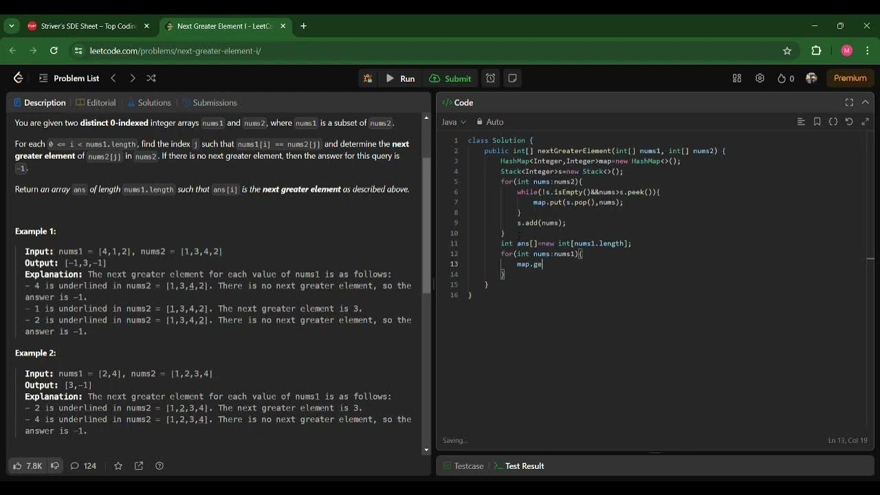 next greater element || striver a2z || leetcode - YouTube