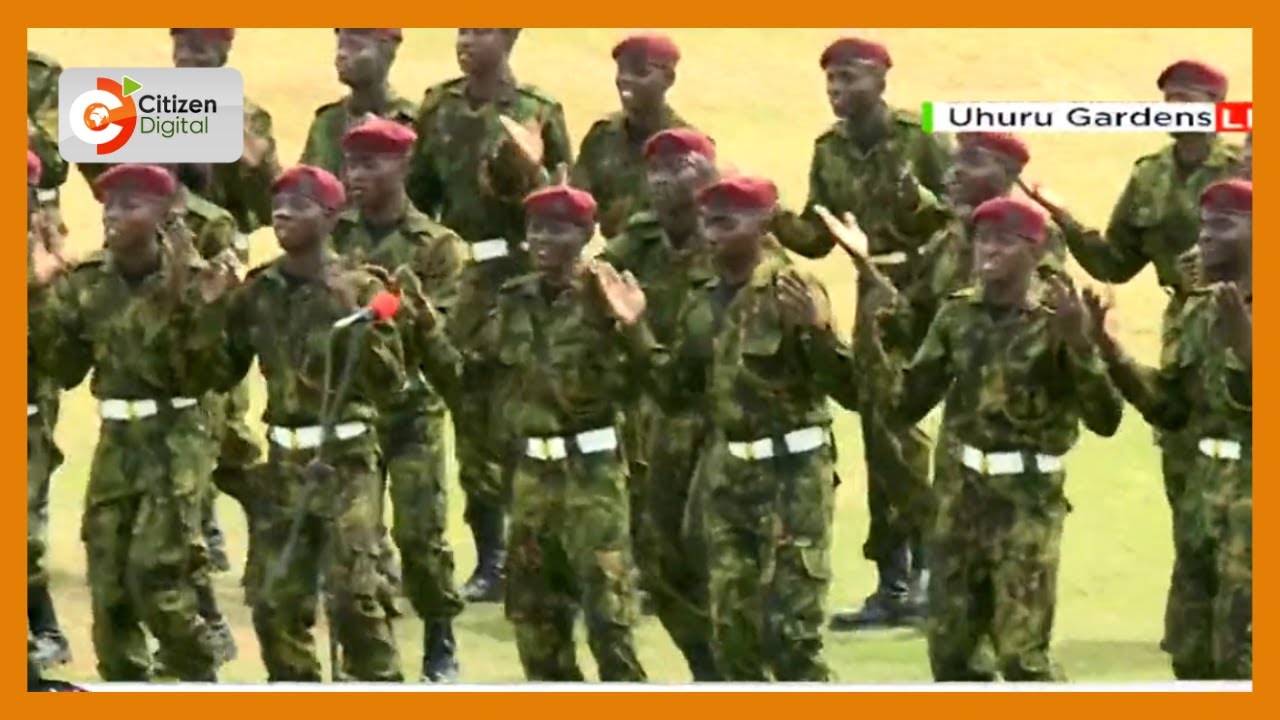 GSU band entertains guests during Jamhuri day celebrations - YouTube