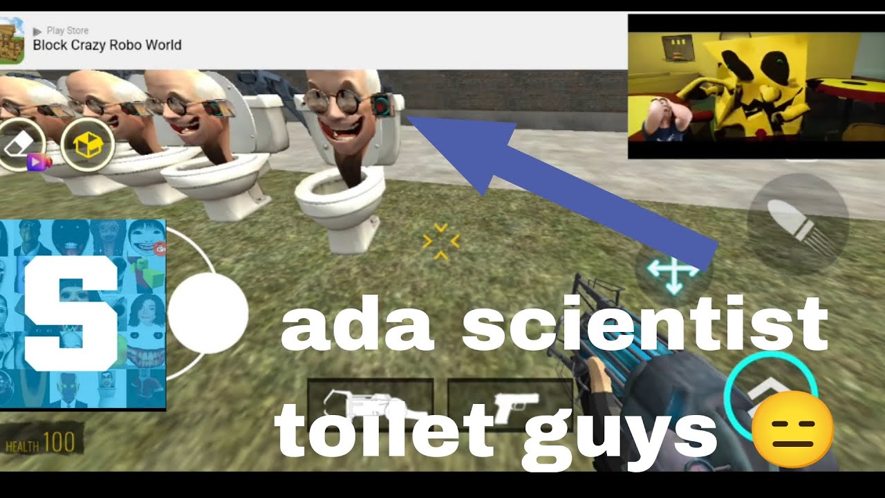 game sandbox skibidi toilet garrys mod android part 1 , ada scientist ...