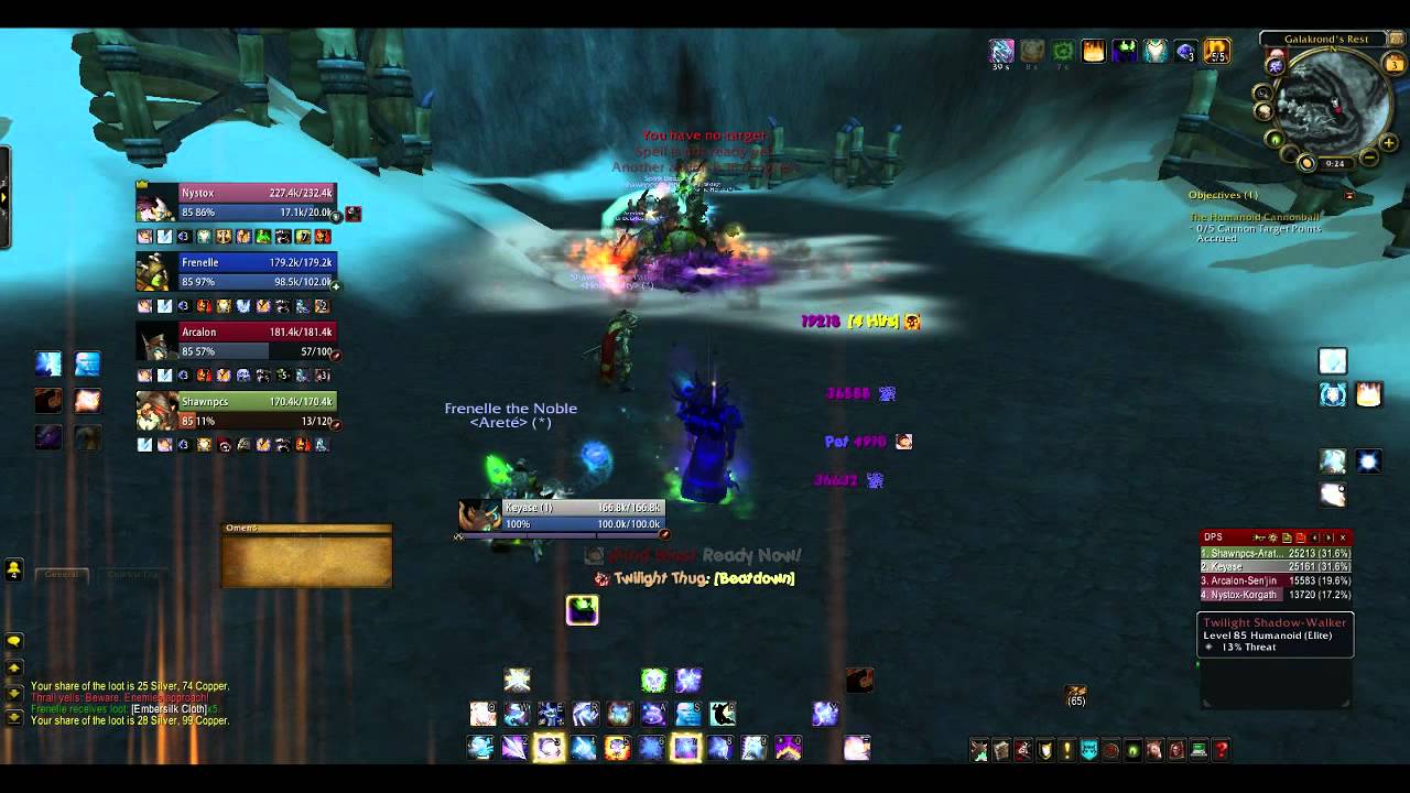 World of Warcraft - Shadow priest Gameplay/Demostration - 5.0.4 - YouTube