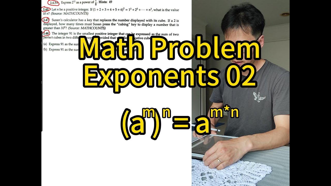 Fun Math Challenge: Exponents 02 趣味数学 指数问题 02 - YouTube