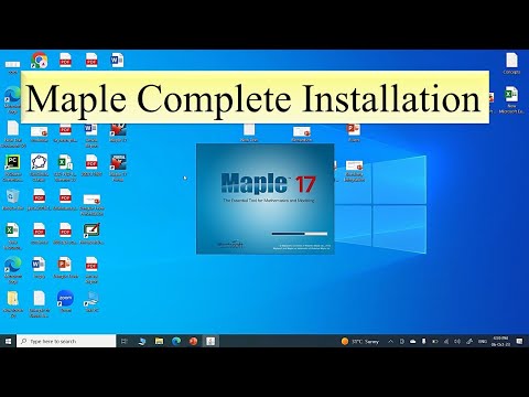 How to Install and Activate Maple | Maple 2017 | Maple Programming Language | activation of Maple