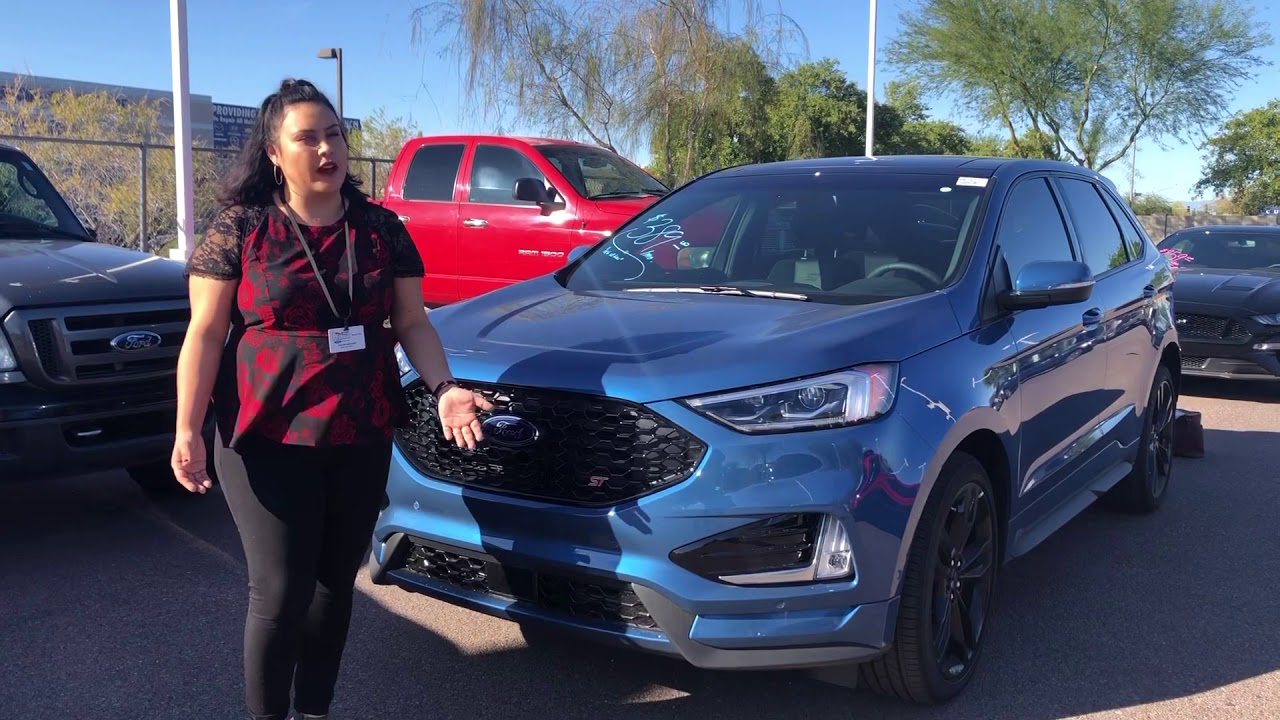 Lexan lights on Ford Edge ST - YouTube