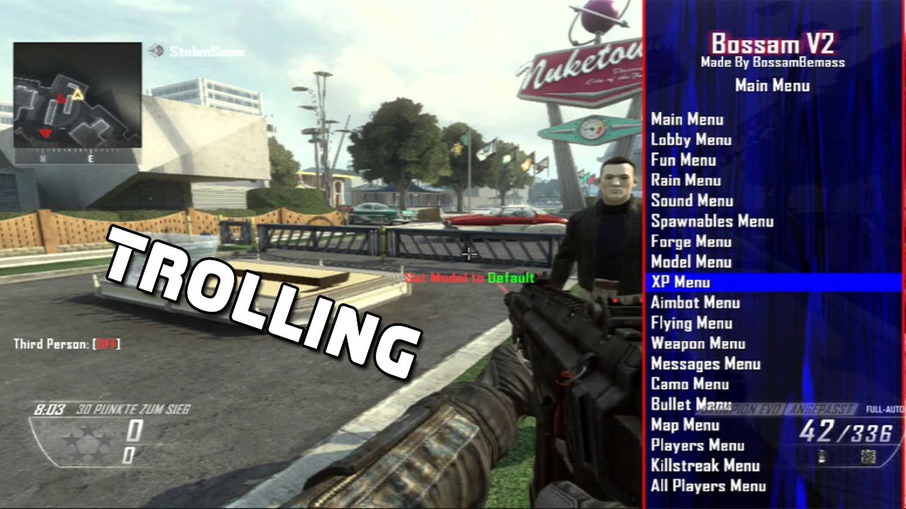 Bo2 Mod Menu Trolling - YouTube