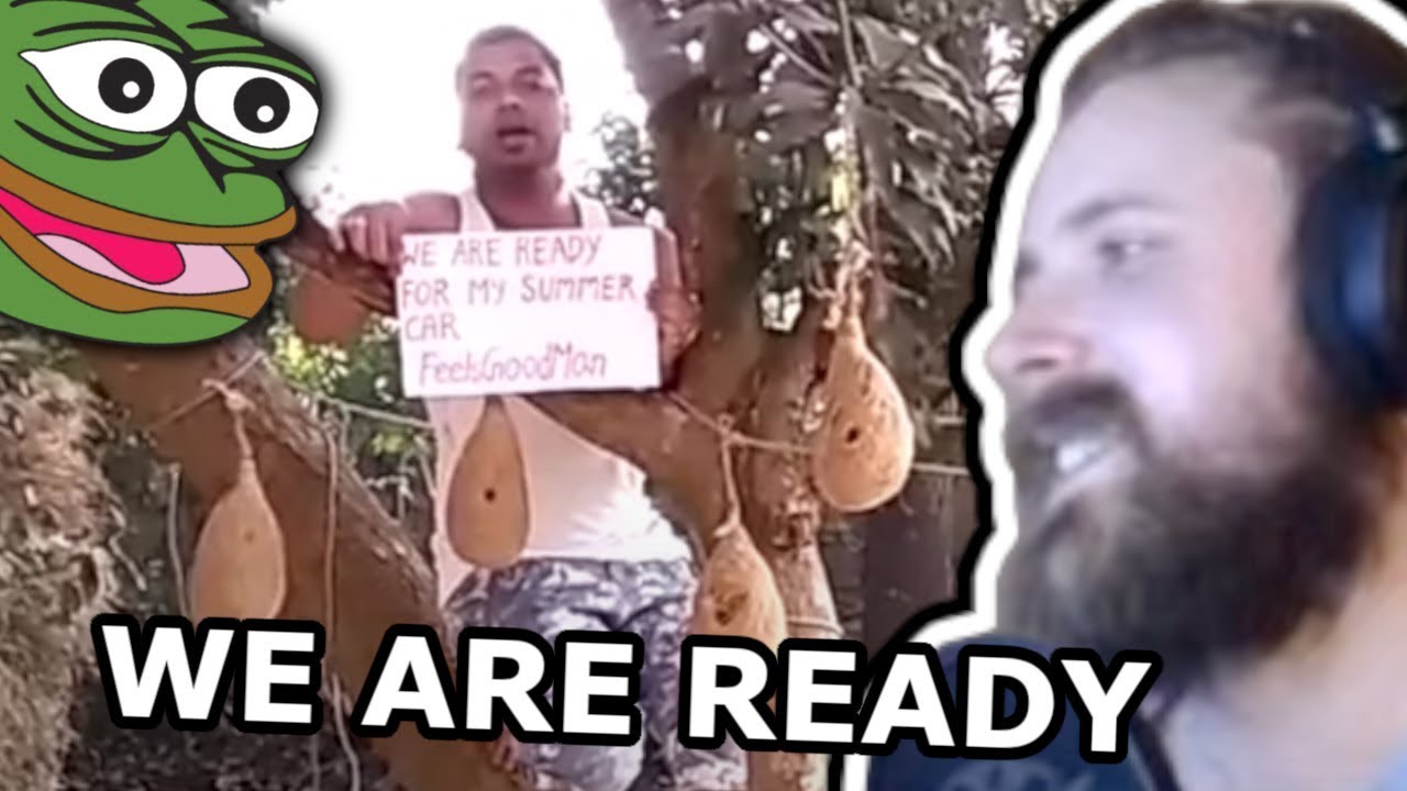 Forsen Reacts To NATHING HERE - WE ARE READY FOR MY SUMMER CAR FeelsGoodMan - YouTube