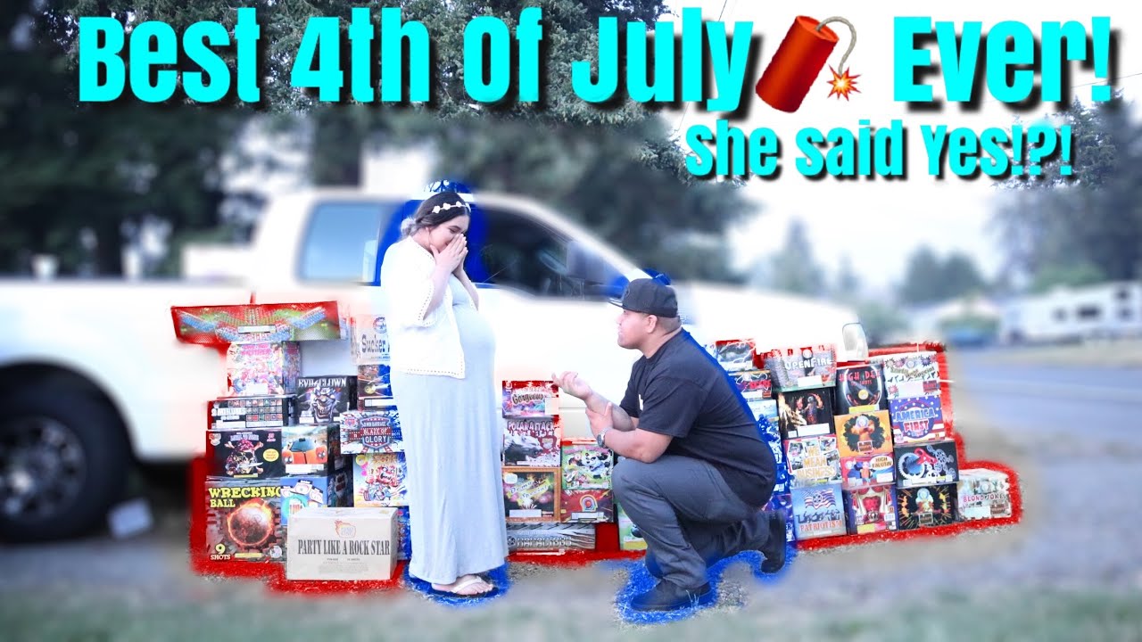 Best FireWork show!! 🧨 Vlog *Funny Proposal* |The L&G Life| - YouTube