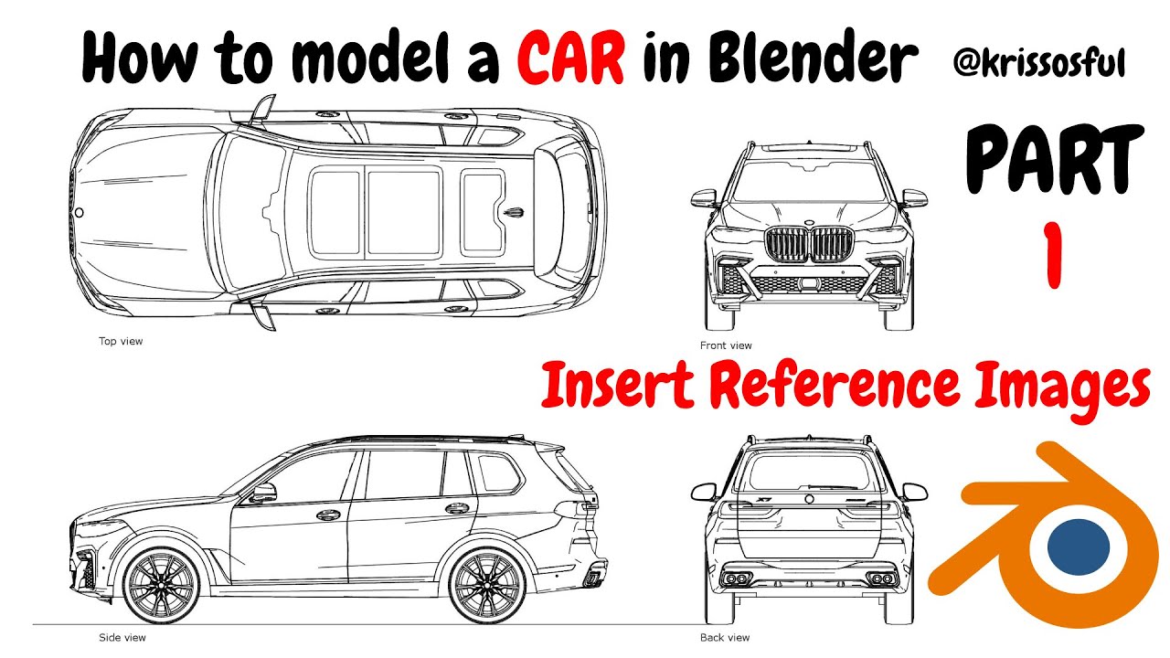 Car in Blender - PART I - Modeling#blender #tutorial #cg #3d # ...