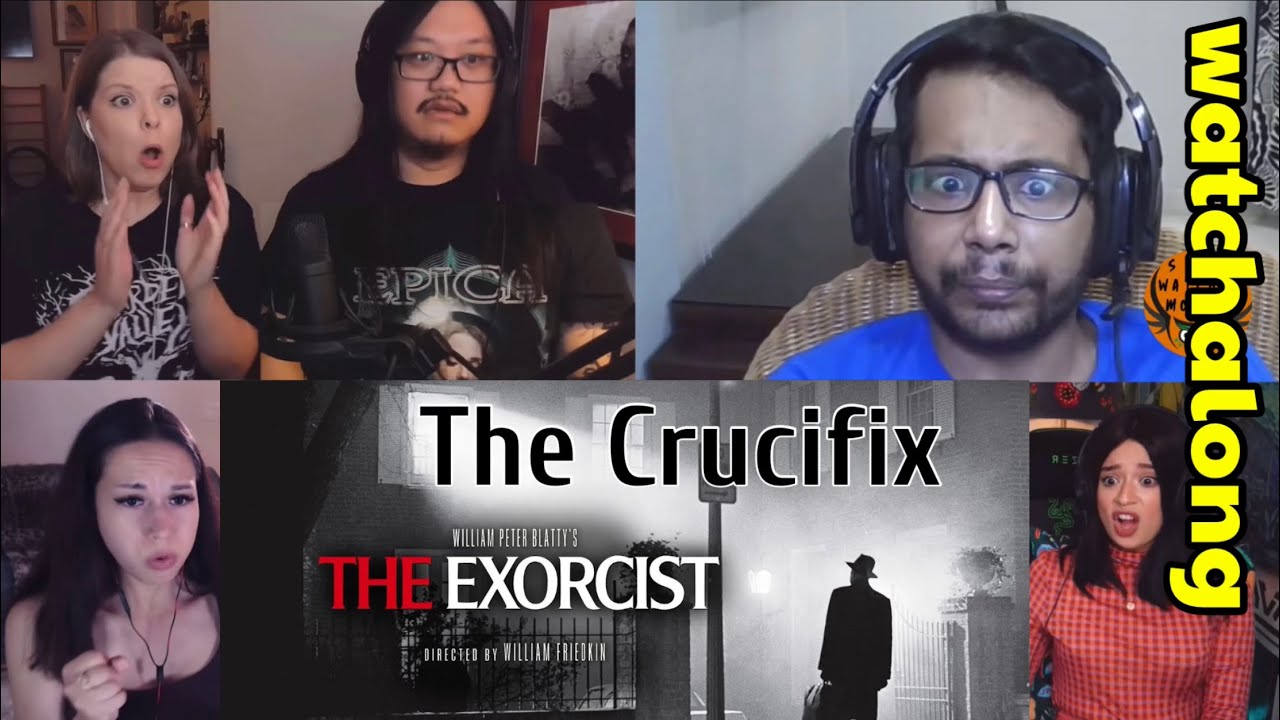 "Turn this movie off right now!" | The Crucifix Scene | The Exorcist ...