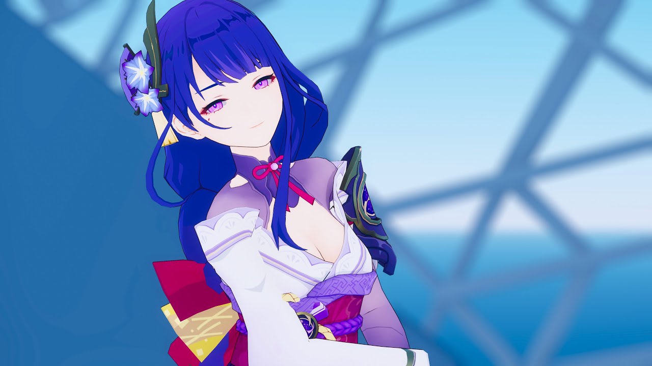 Genshin Impact MMD 4K / Raiden Shogun / Conqueror - YouTube