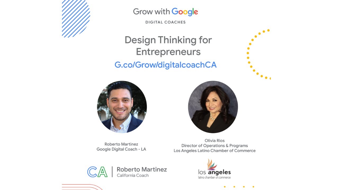 Grow with google Design Thinking for Entrepreneurs - YouTube