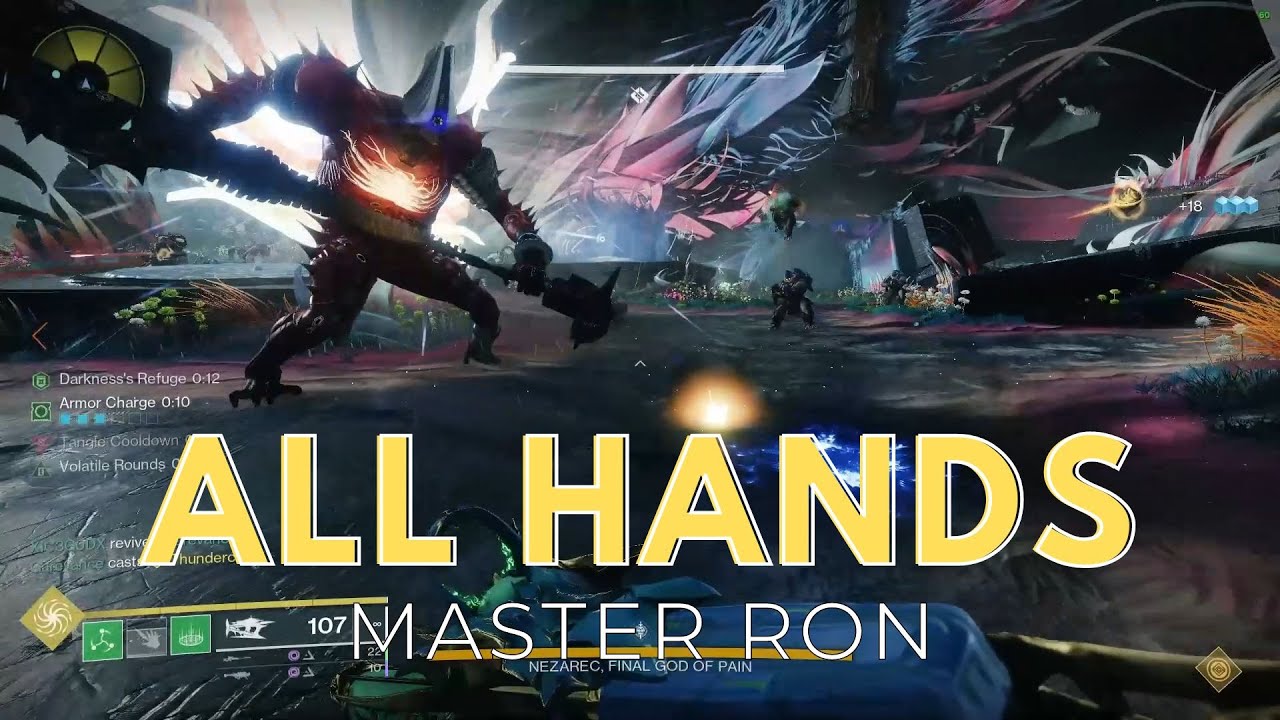 All Hands Challenge, Master RoN - LFG Run (Week 4) | Destiny 2 ...