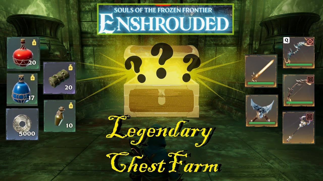 Enshrouded I try a Legendary Chest farm - YouTube