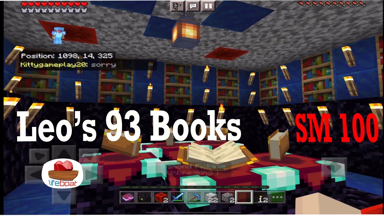 Minecraft Lifeboat Survival Mode SM 100 / PVP Server Secret underground ...