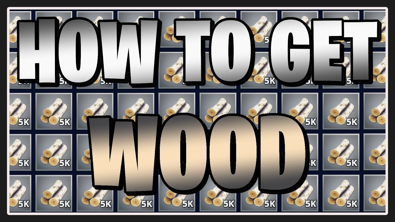 How to get Wood in Fortnite Save the World! - YouTube
