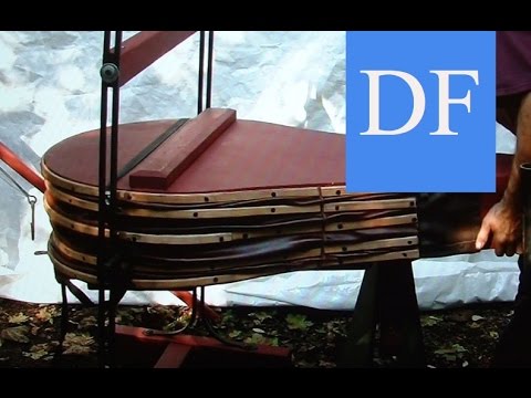 Blacksmithing Project - Blacksmith Bellows 2 - YouTube