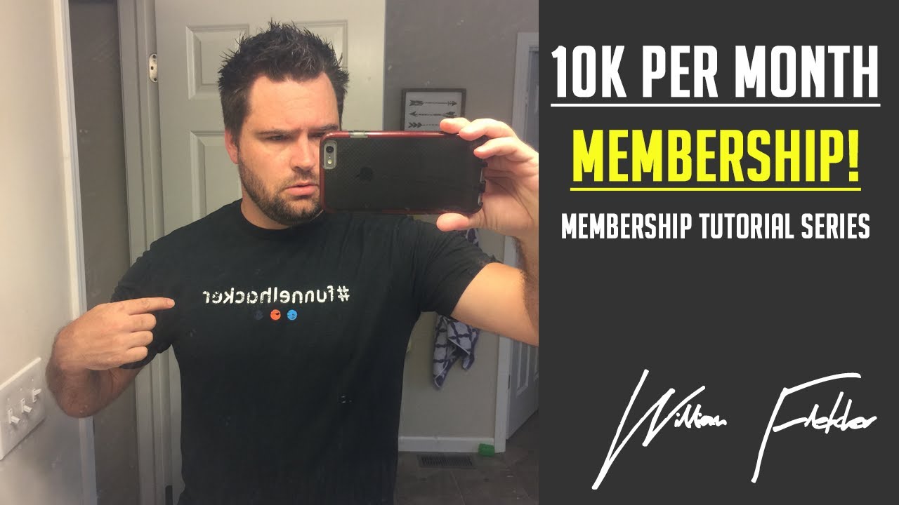 Membership Site Tutorial - How To Create A Simple 10k Per Month ...