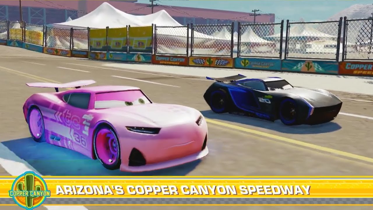 Arizona's Copper Canyon Speedway | Cars 3: Driven To Win | Episode 29 ...