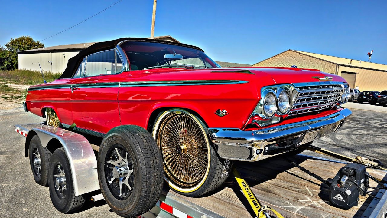 1962 Chevy Impala convertible frame off build - YouTube