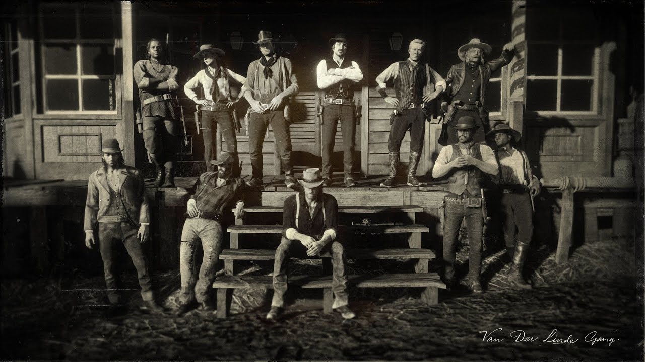 Arthur and John-RDR2 (My first video and edit). - YouTube