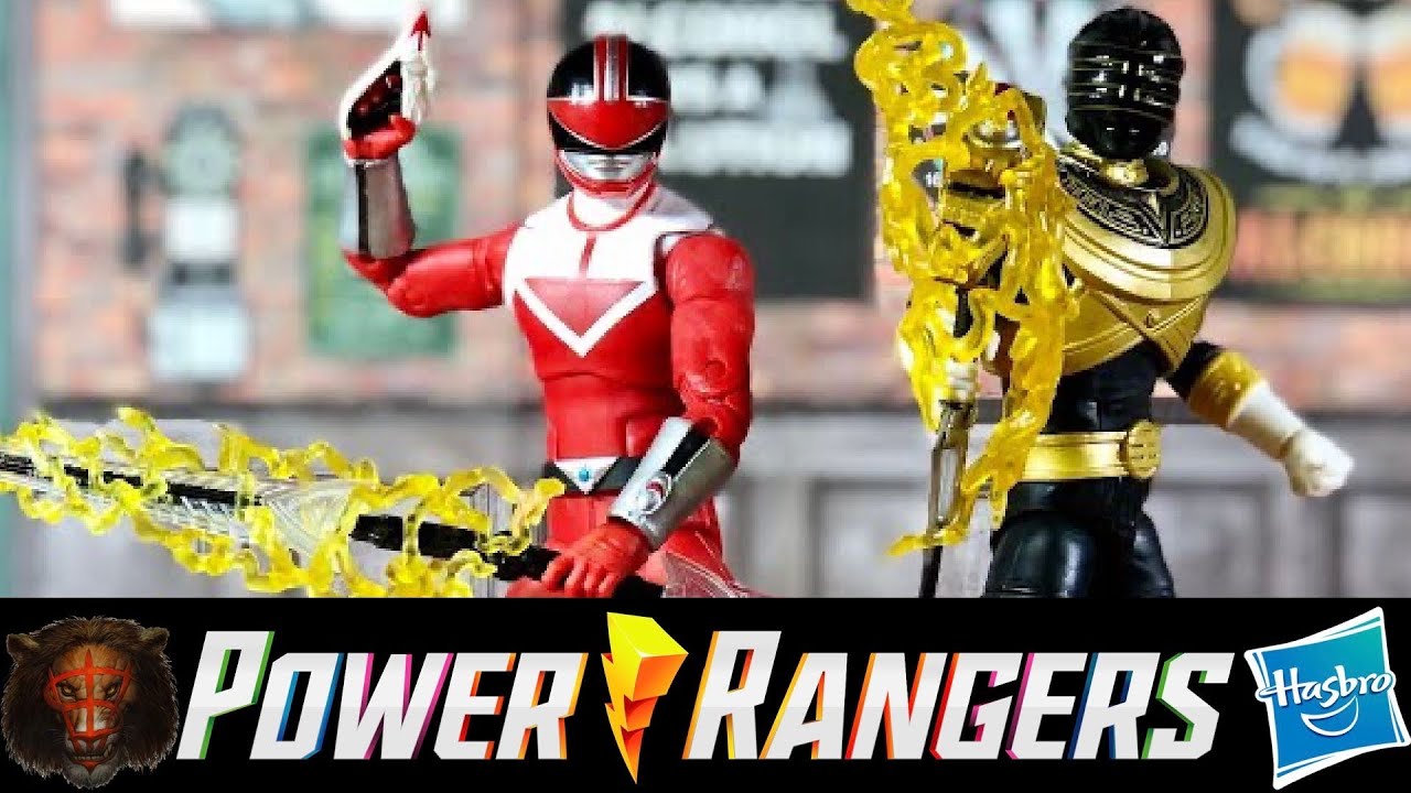 Power Rangers Lightning Collection Time Force Red & Zeo Gold Reviews ...
