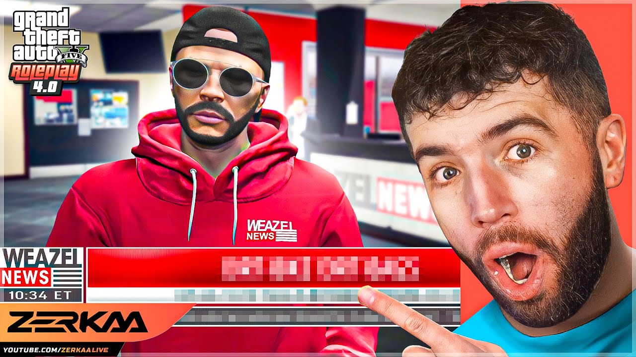 I BECAME A NEWS REPORTER IN GTA RP.. (NoPixel 4.0) - YouTube