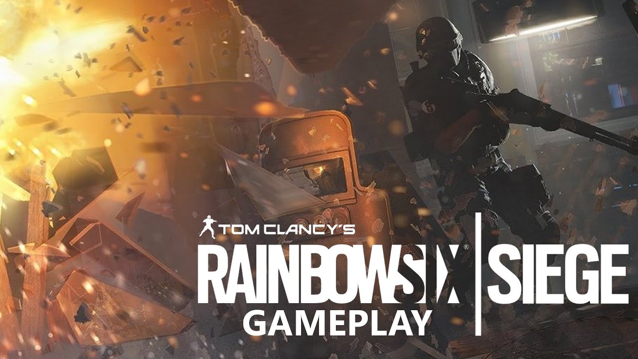 Rainbow Six Siege Alpha Gameplay Only - BLOWING UP WALLS - YouTube