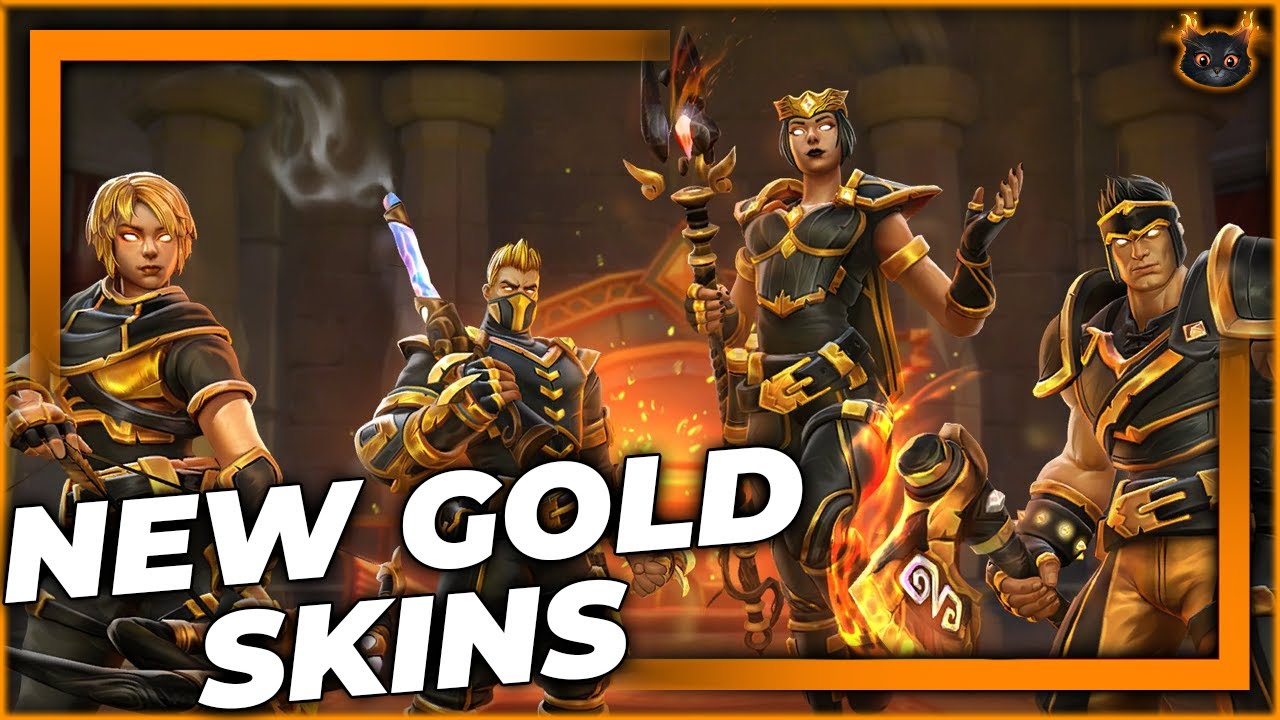New Gold Skins - Realm Royale Reforged - YouTube