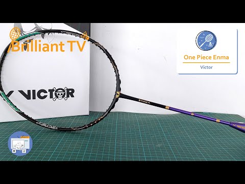 Raket Badminton Victor One Piece Enma - YouTube