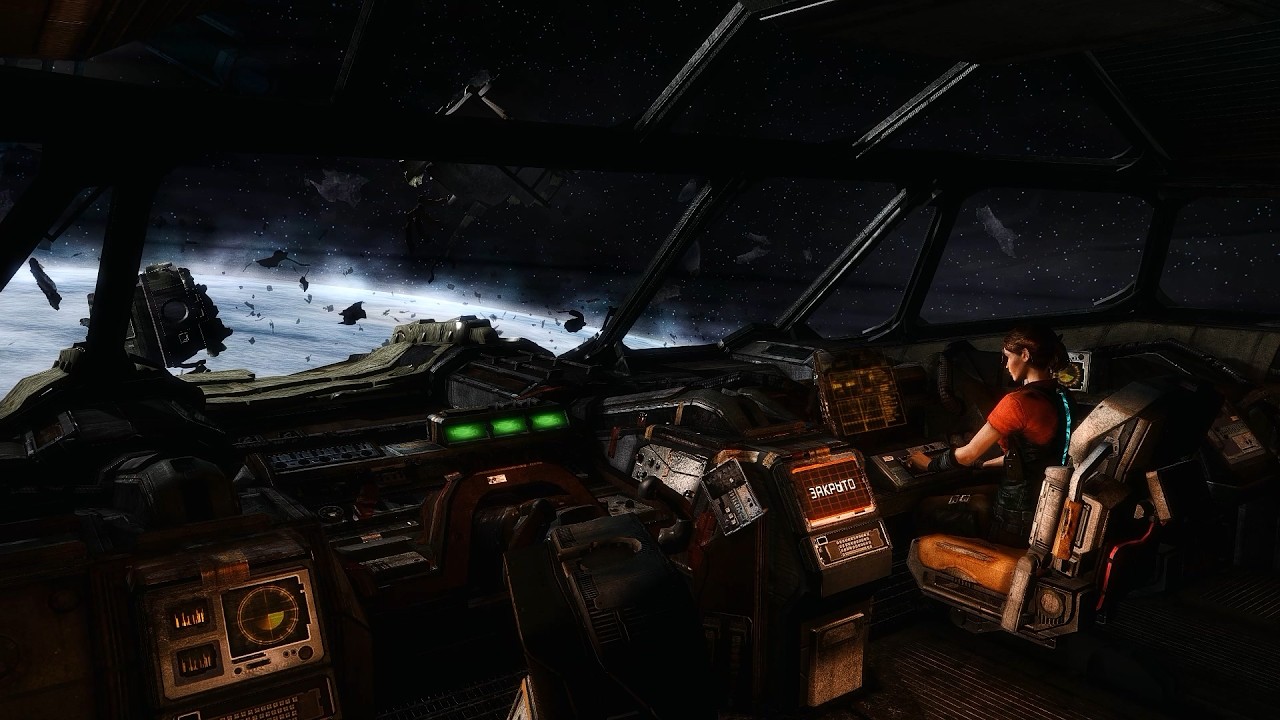 Dead Space 3 - CMS Crozier, Shuttle, Ellie Langford | 1 Hour of ...