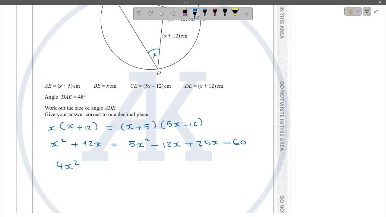 IGCSE Edexcel-Mathematics-4MA1-2023-Jan-2HR-Q23-Similarity - YouTube