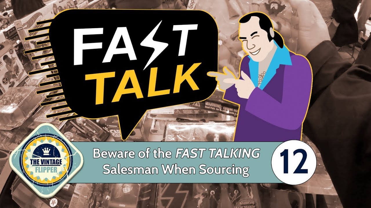 Beware of the FAST TALKING Salesman While Sourcing | eBay Reselling ...