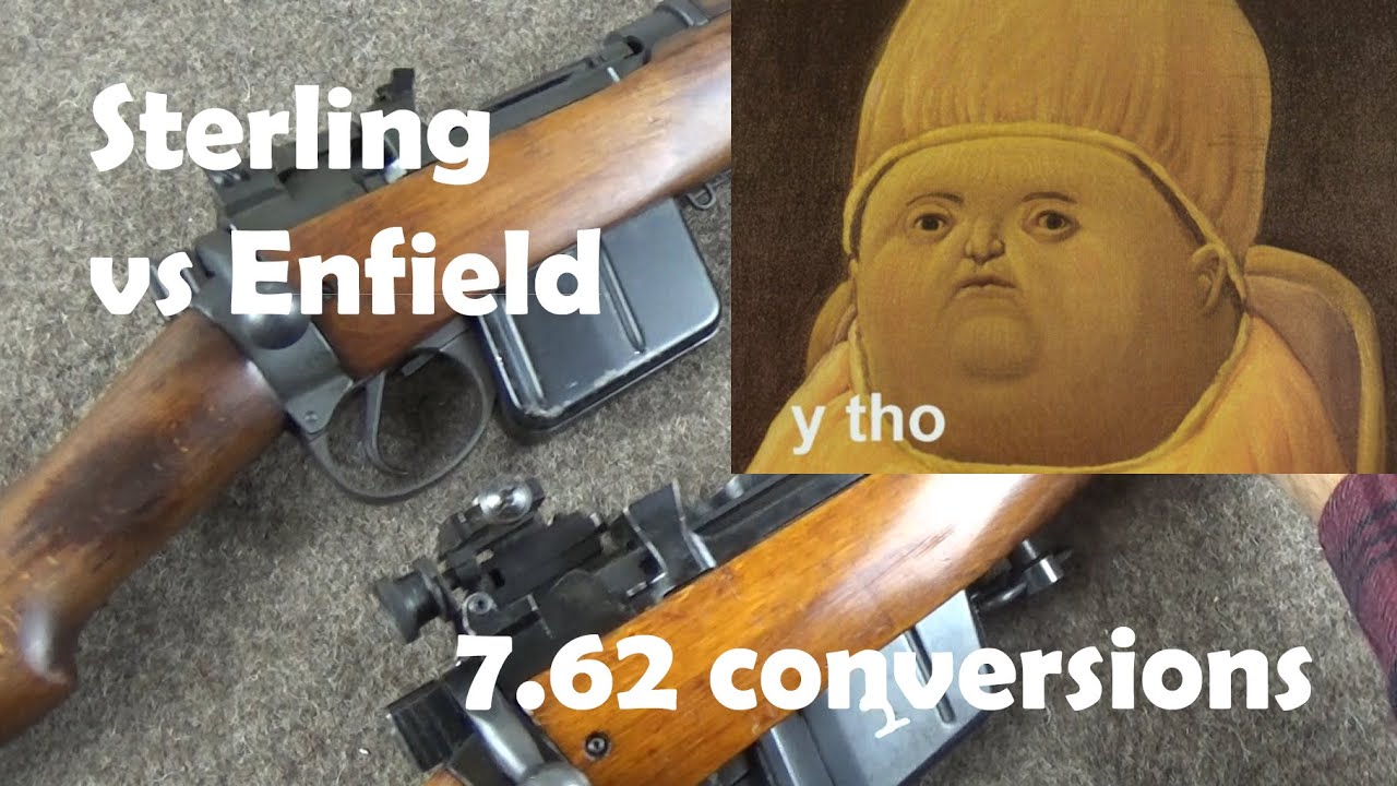 Lee-Enfield No.4 7.62 Conversions: Sterling vs L8 - YouTube