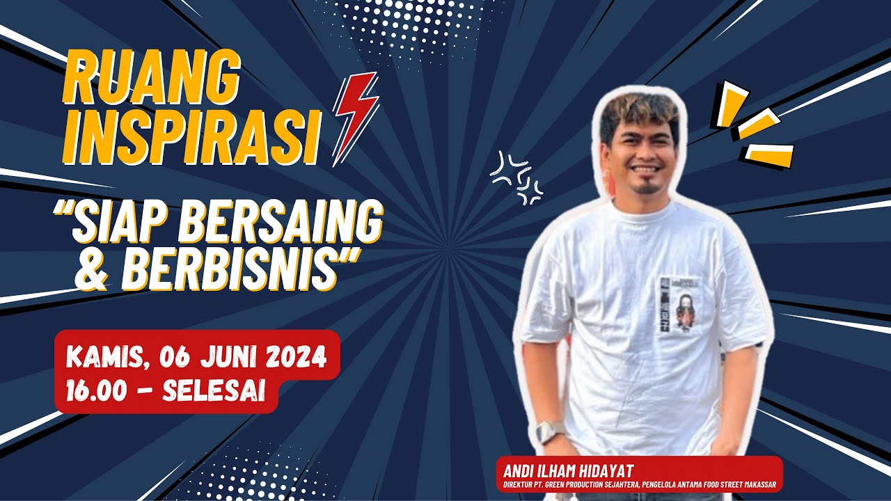 🔴 LIVE | RUANG INSPIRASI - Siap Bersaing dan Berbisnis - YouTube