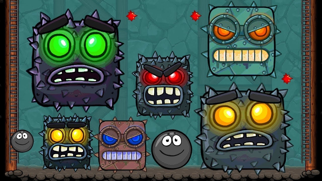 Black Ball - Back Off - Into the Caves - Box Factory - All Levels - Gameplay Volume 5,3 - YouTube