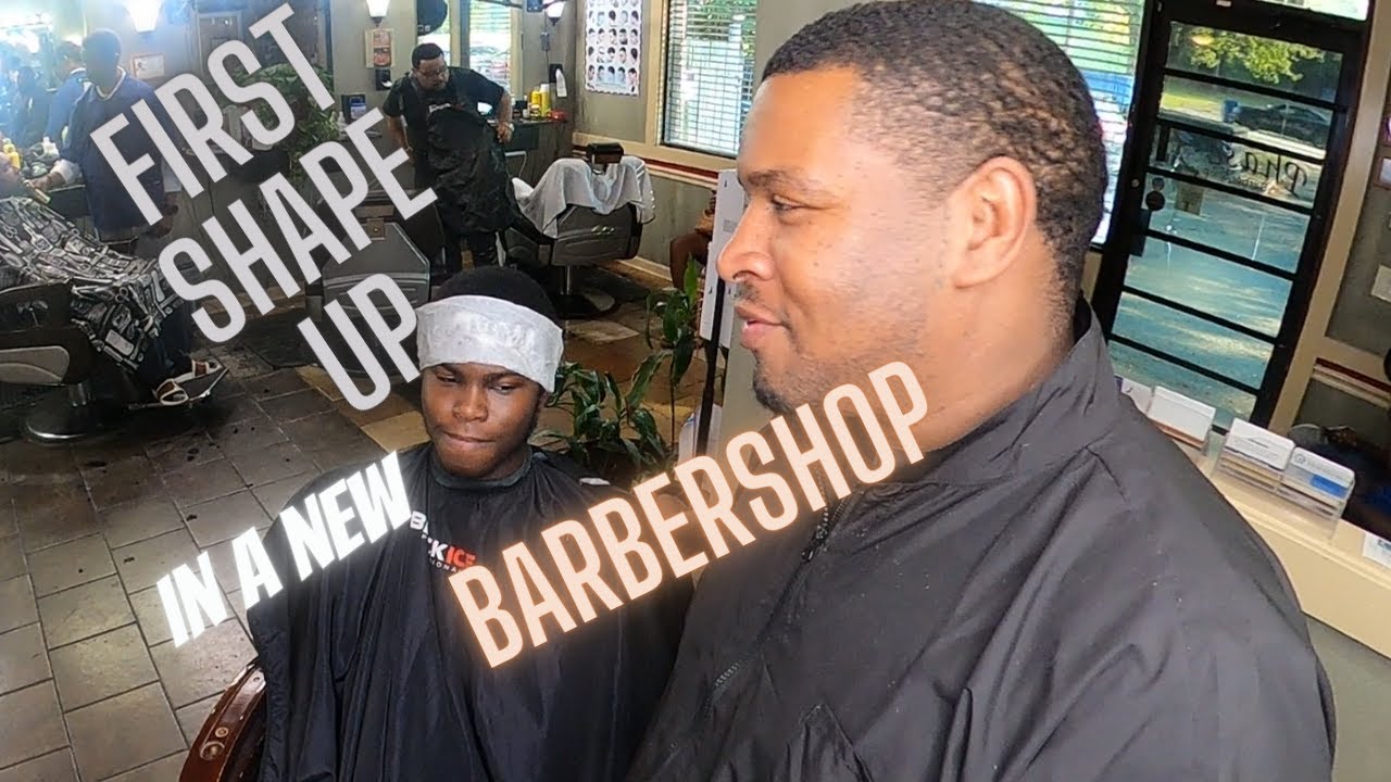 My first shape up in new Barbershop#barbershop#barbergang - YouTube
