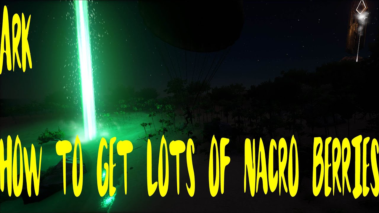 Ark Survival Evolved - Lots of nacro berries and more [glitch] cattails ...