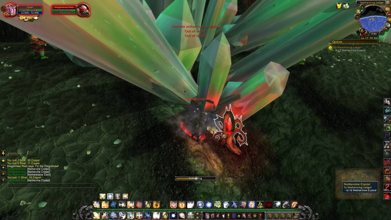 The Netherwing Ledge Quest ID 10837 Playthrough Shadowmoon Valley - YouTube