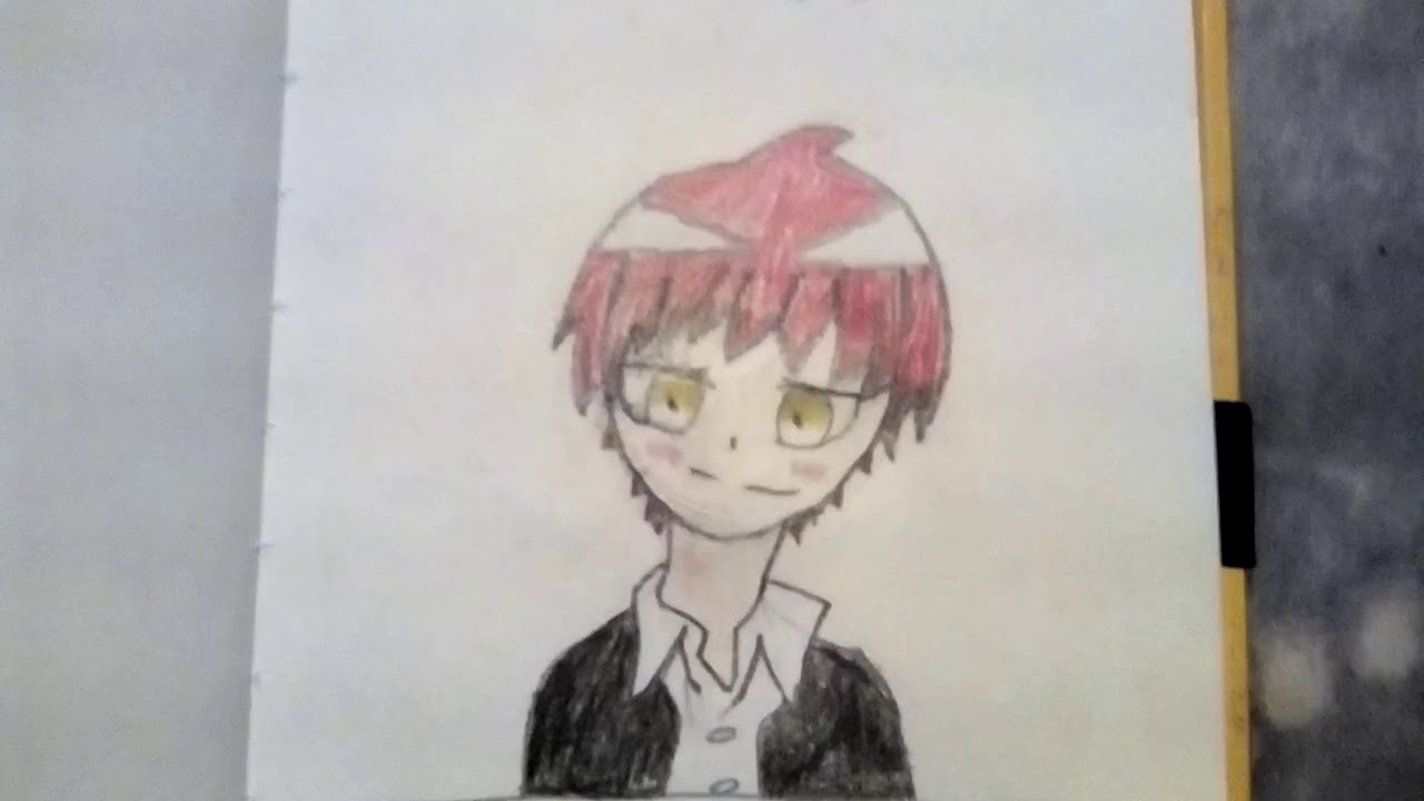 First time drawing karma akabane! From Assassintion classroom!😊😊 - YouTube