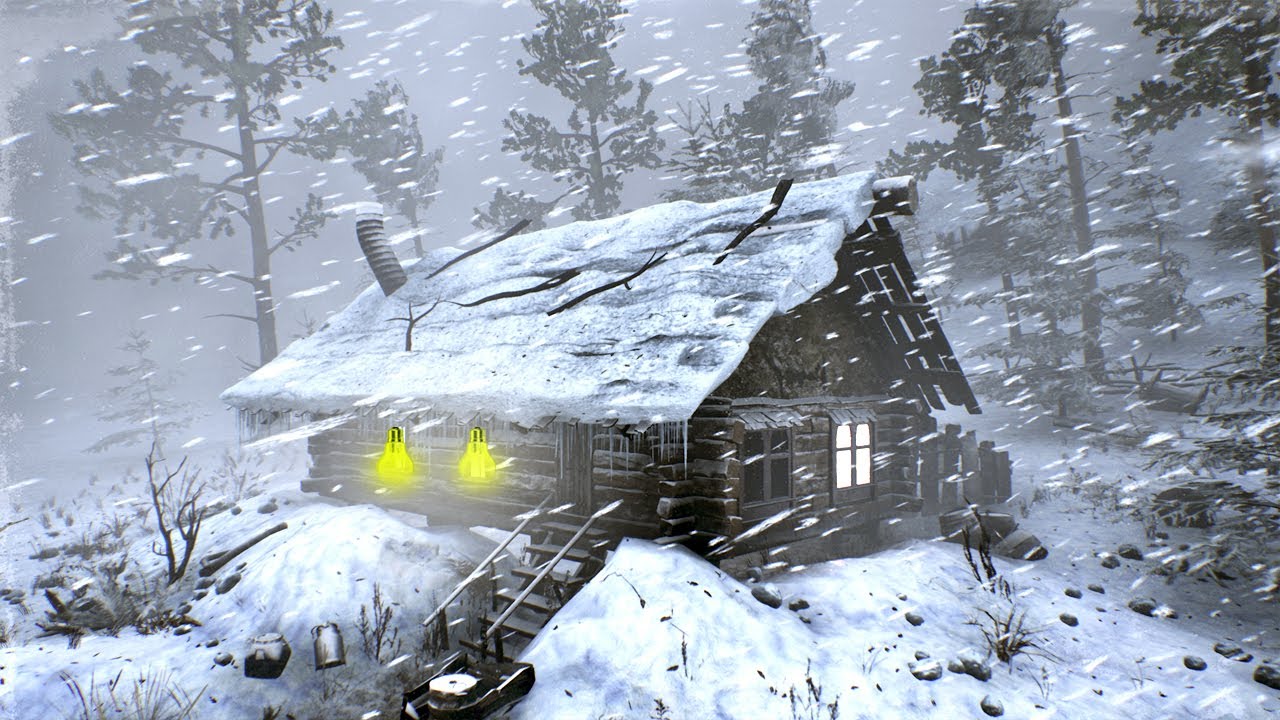 WIND SOUNDS for SLEEPING. Howling Wind & Blowing Snow. Winter Storms ...