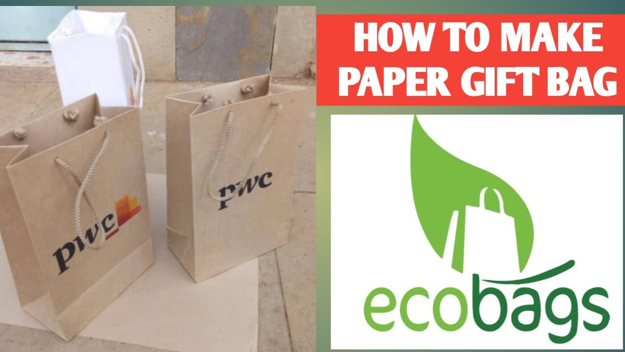 How to make paper bag at home|shopping paper bag | How to make bag with ...