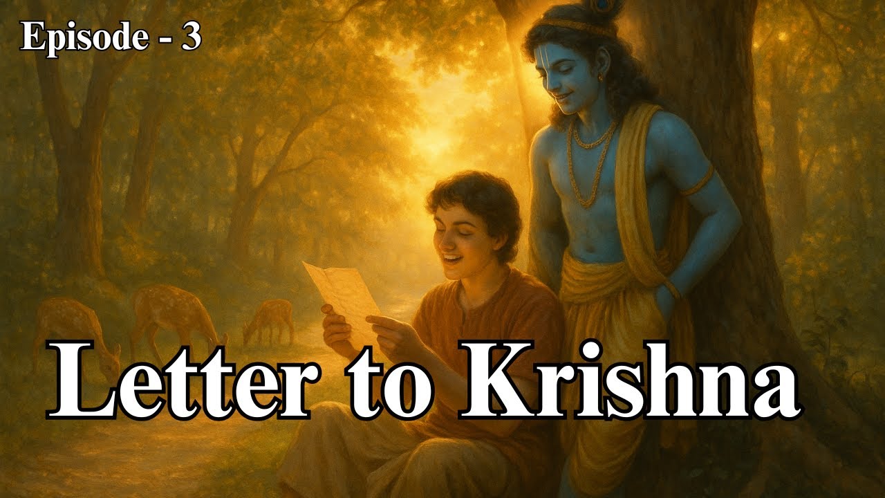 Letter to Krishna - Episode -3 #lettertokrishna #modernaimystic - YouTube