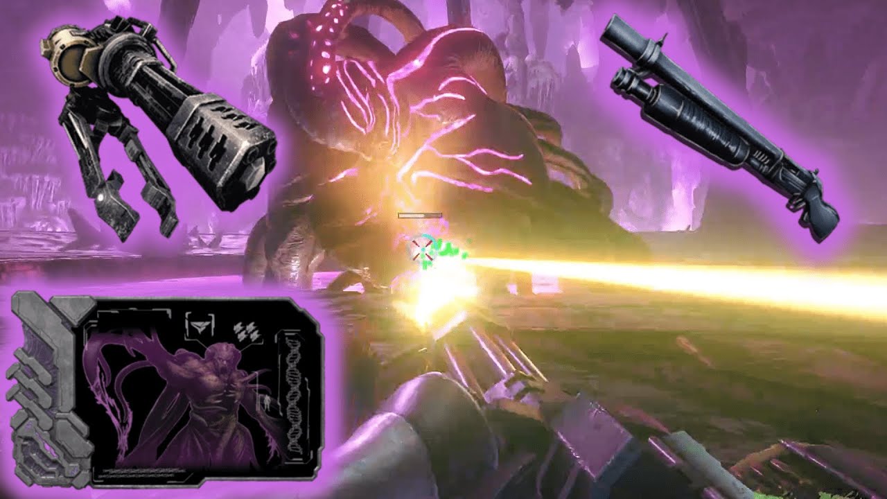 Ascending from ARK: Aberration after defeating Rockwell with a minigun ...