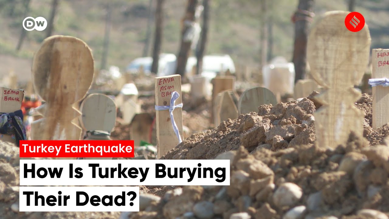 Turkey Is Burying Their Dead With A Proper Burial And Care - YouTube