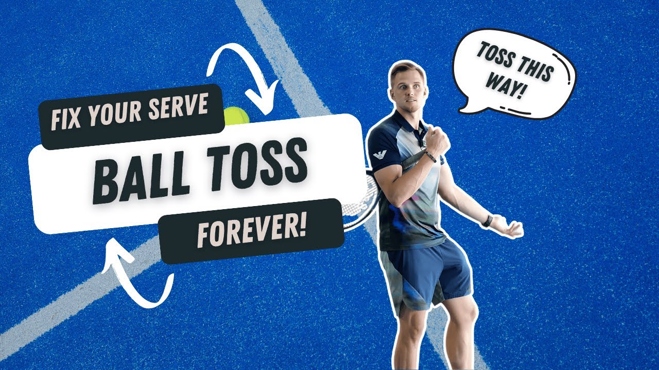 How to Toss the Ball on Your Tennis Serve - YouTube