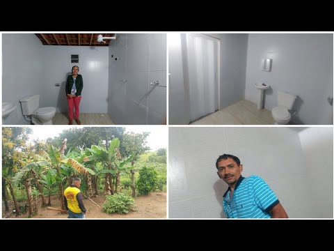 RETA FINAL DA NOSSA REFORMA! BANHEIRO ESTÁ QUASE FINALIZADO🤩 VEJAM O QUE FOI FEITO!