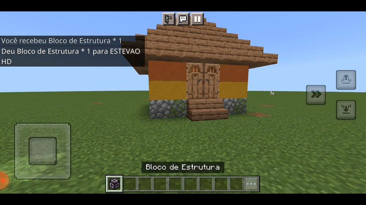 TUTORIAL DE COMO USAR O BLOCO DE ESTRUTURA DO MINECRAFT JAVA (Minecraft ...