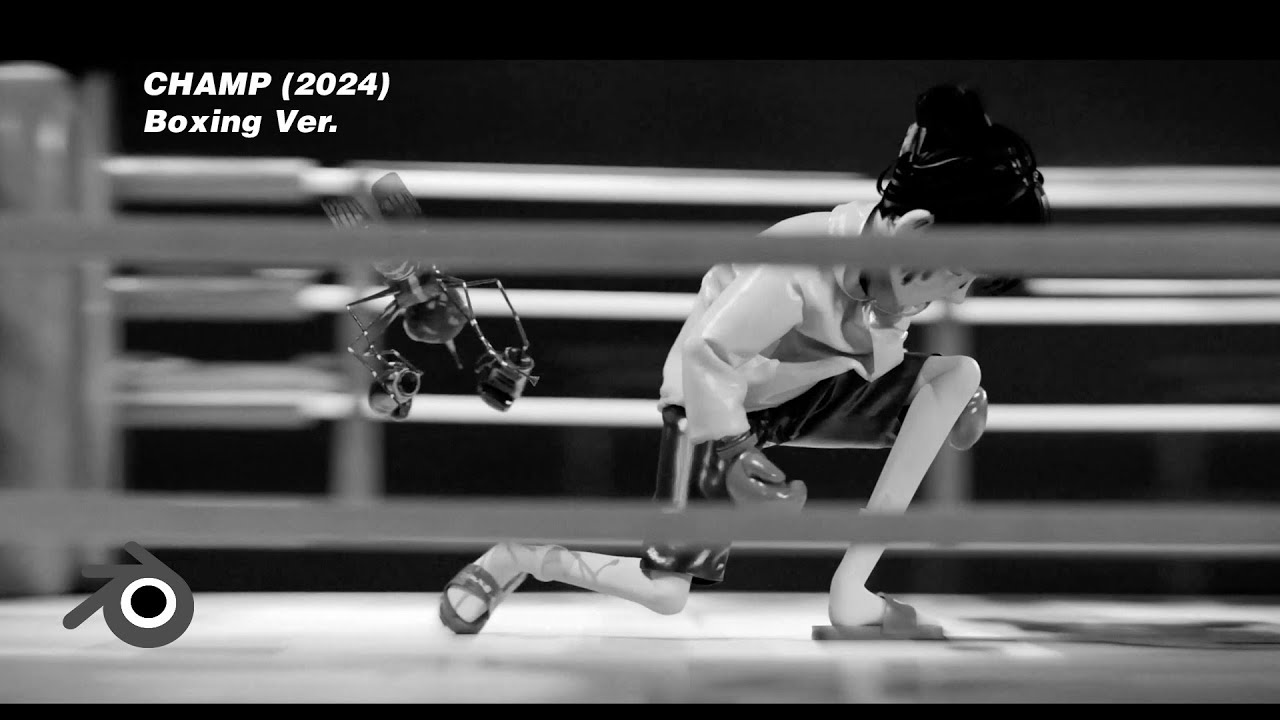 3D Animated Short Film CHAMP Boxing ver. (Blender) - YouTube