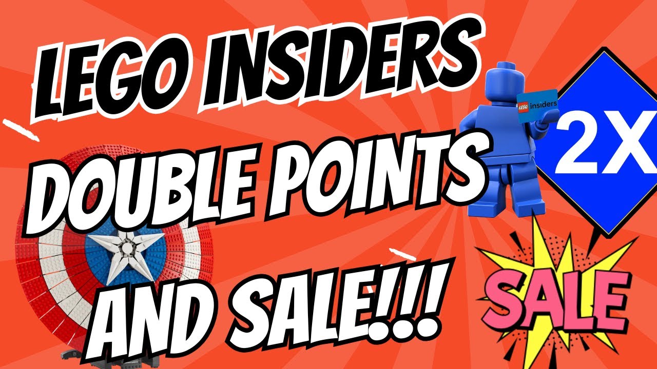 Lego Insider points/sale, what Lego sets are on offer?? - YouTube